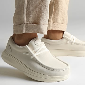 Hey Dude - Mocasines Wally Comf Suede Ivory - Ryses