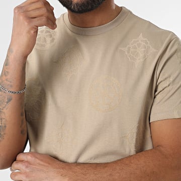 Guess - Tee Shirt M5RI46-KBW41 Beige - LaBoutiqueOfficielle.com