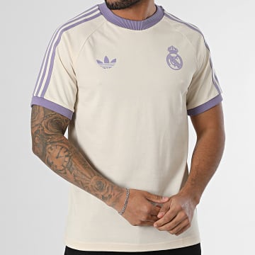 Adidas Originals - Camiseta Real Madrid IY0057 Beige Violeta - Ryses
