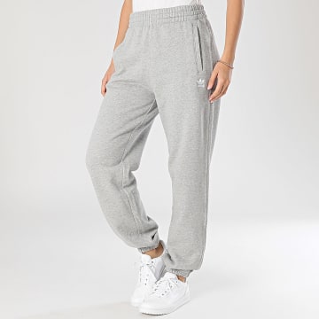 Adidas Originals - Pantalon Jogging Femme Essentials IY4988 Gris Chiné ...