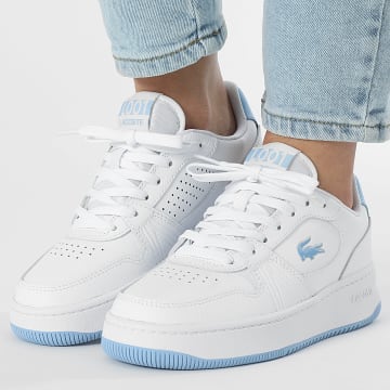 Lacoste - Zapatillas Mujer L001 Set 224 Blanco Azul Claro - Ryses