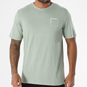 Jack And Jones - Tee Shirt Verner Vert Clair - LaBoutiqueOfficielle.com