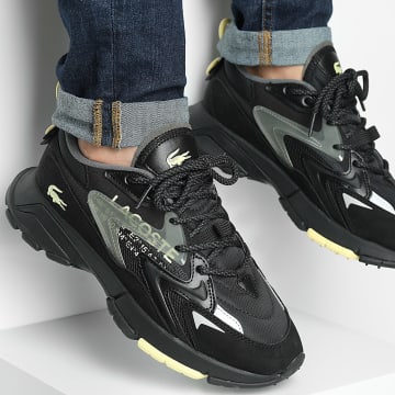 Lacoste - Baskets L003 Neo Tech 125 Black Light Yellow - LaBoutiqueOfficielle.com