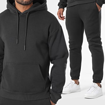 Classic Series - Ensemble Sweat Capuche Et Pantalon Jogging O38 Gris Anthracite ...