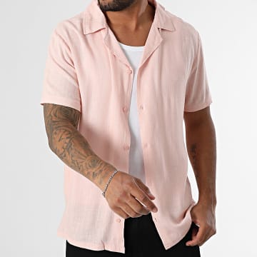 Classic Series - Chemise Manches Courtes Leon Rose ...