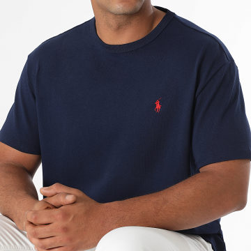 Polo Ralph Lauren - Tee Shirt Oversize Original Player Bleu Marine ...