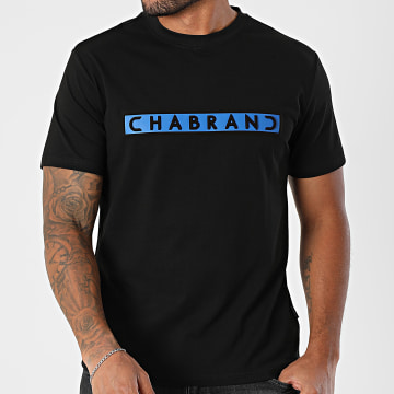Chabrand - Tee Shirt 60202 Noir Bleu Roi - LaBoutiqueOfficielle.com