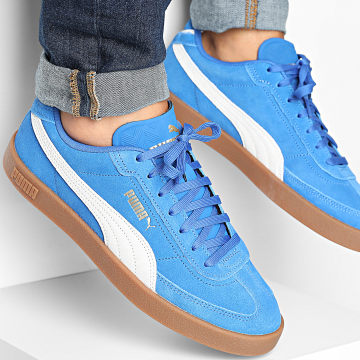 Puma - Sneakers Club II Era Suede 400717 Mountain Blue Puma White - Ryses
