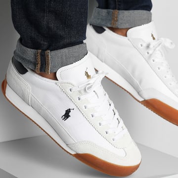 Polo Ralph Lauren - Baskets Hester White - LaBoutiqueOfficielle.com