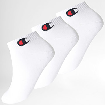 Champion - Lot De 3 Paires De Chaussettes U20099 Blanc ...