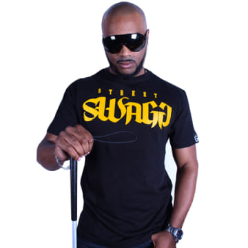 Swagg - Tee Shirt Swagg Classic Noir Typo Jaune - LaBoutiqueOfficielle.com