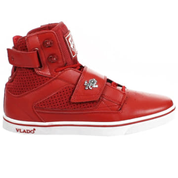 Vlado - Basket Vlado Atlas Hi Rouge - LaBoutiqueOfficielle.com