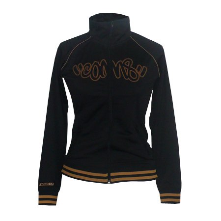 Com8 - Veste Zippée Com8 Noir Charm Logo - Ryses