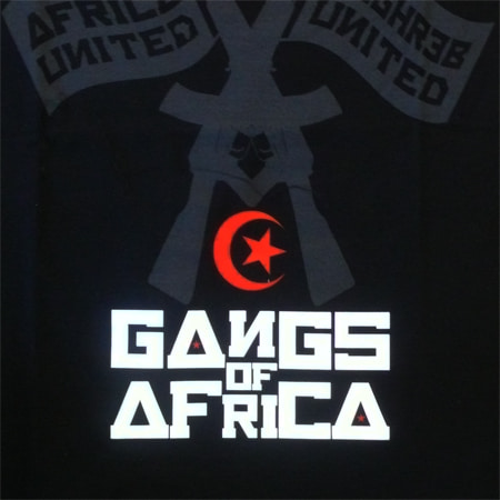 Maghreb United - Tee shirt Maghreb United Noir Africa Gangs ...