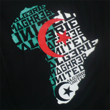 Maghreb United - Tee shirt Maghreb United Noir Algérie Afrique ...