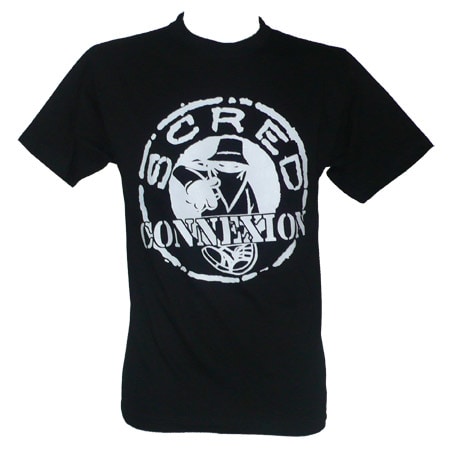 Scred Connexion - Tee Shirt Scred Connexion Noir Logo Blanc - LaBoutiqueOfficielle.com