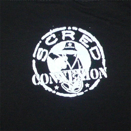 Scred Connexion - Tee Shirt Scred Connexion Noir Logo Blanc - LaBoutiqueOfficielle.com