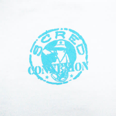 Scred Connexion - Tee Shirt Scred Connexion Blanc Logo Bleu - LaBoutiqueOfficielle.com