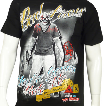 Bad Circus - Tee Shirt Bad Circus Killer Noir - LaBoutiqueOfficielle.com