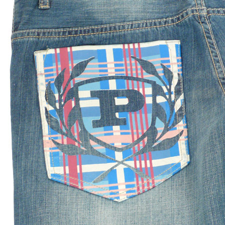 Phat Farm - Jeans Phat Farm Loose Fit Ice Wash 10P012-1 ...