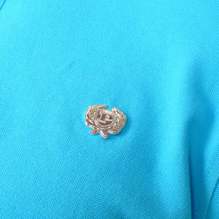 Phat Farm - Polo Phat Farm Logo Métal Bleu Turquoise ...