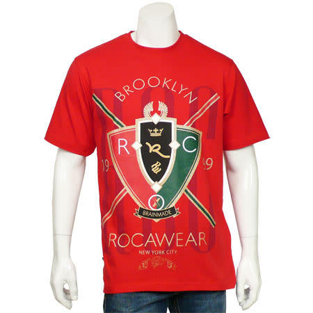 Rocawear - Tee Shirt Rocawear Crown Rouge - LaBoutiqueOfficielle.com