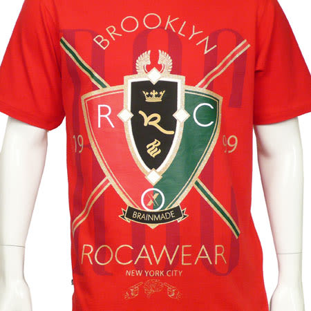 Rocawear - Tee Shirt Rocawear Crown Rouge - LaBoutiqueOfficielle.com
