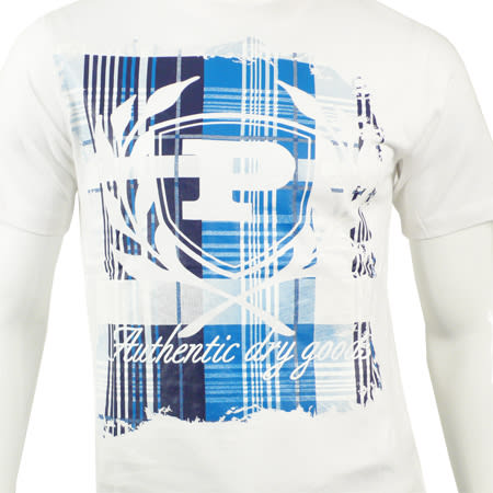 Phat Farm - Tee Shirt Phat Farm TS0172 Blanc Casse ...