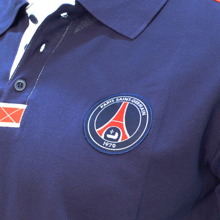 PSG - Polo PSG Bleu - LaBoutiqueOfficielle.com