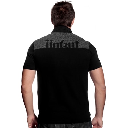 Unkut - Polo Unkut Fat Noir Gris - LaBoutiqueOfficielle.com