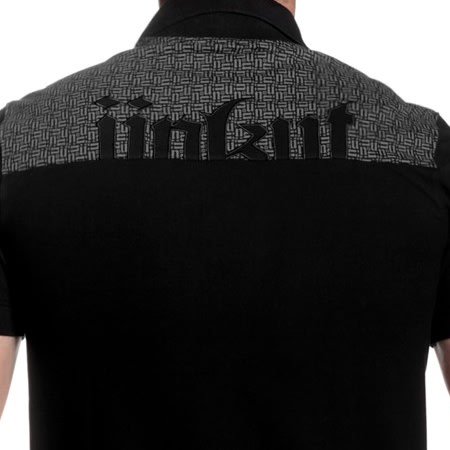 Unkut - Polo Unkut Fat Noir Gris - LaBoutiqueOfficielle.com