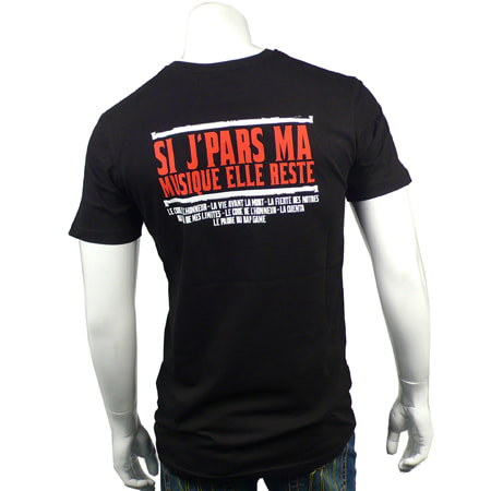 Rohff - Tee Shirt Rohff En Mode Classic Noir - Ryses