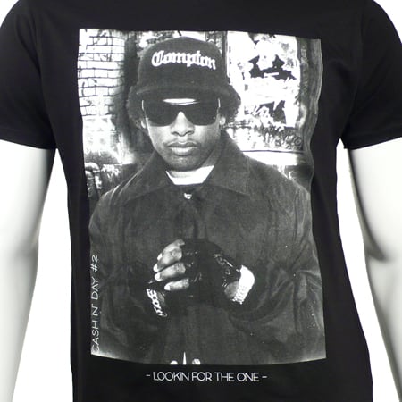 Cash N Day - Tee Shirt Cash N Day Compton Noir - LaBoutiqueOfficielle.com