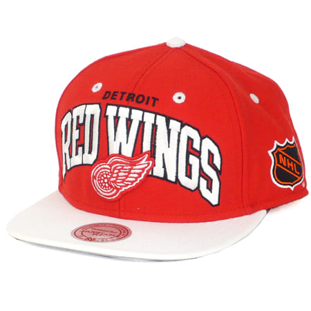 Mitchell and Ness - Casquette Mitchell And Ness Detroit Red Wings Rouge ...