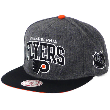 Mitchell and Ness - Casquette Mitchell And Ness Flyers Gris Vis. Noir ...