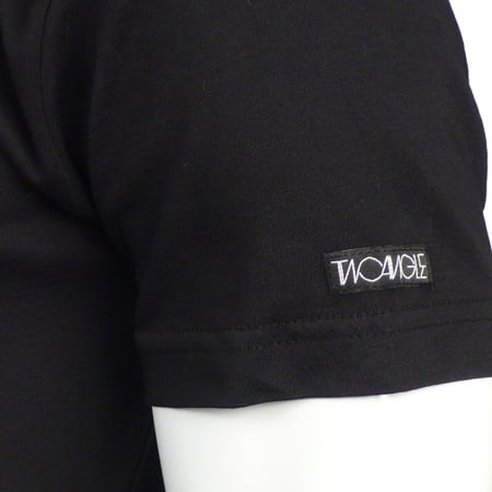 Two Angle - Tee Shirt Two Angle Scared Noir - LaBoutiqueOfficielle.com