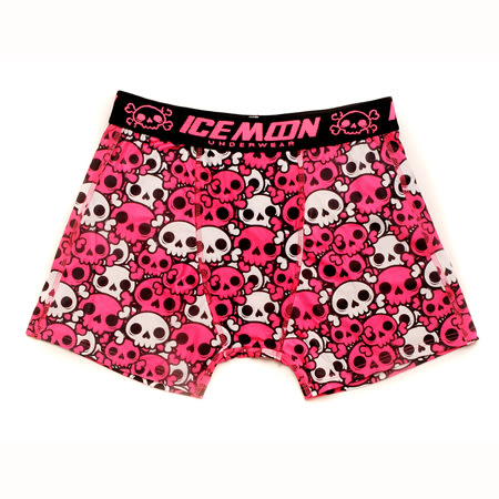 Icemoon - Boxer Icemoon Pink Skull - LaBoutiqueOfficielle.com