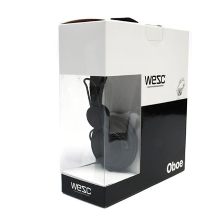 WESC - Casque Audio Wesc Oboe Solid Noir Noir - LaBoutiqueOfficielle.com