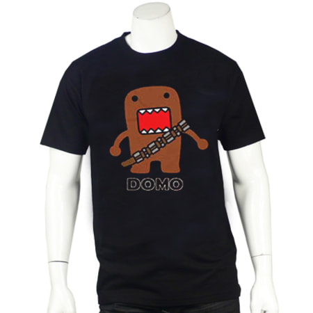 Domo Kun - Tee Shirt Domo Chewie Noir - LaBoutiqueOfficielle.com