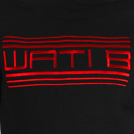 Wati B - Ensemble jogging Wati B Noir Rouge - LaBoutiqueOfficielle.com