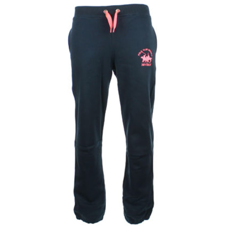 Beverly - Jogging Beverly Bleu Marine Typo Rose - LaBoutiqueOfficielle.com