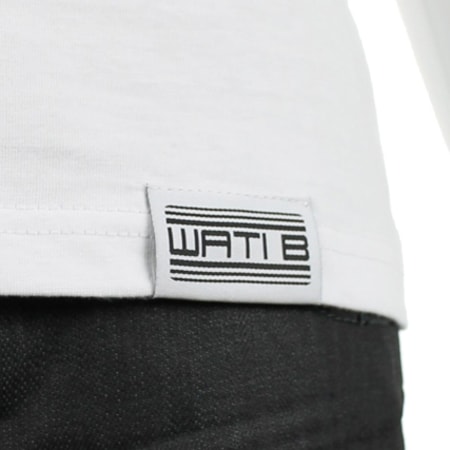 Wati B - Tee Shirt Wati B Wati Bon Son Blanc Logo Or ...