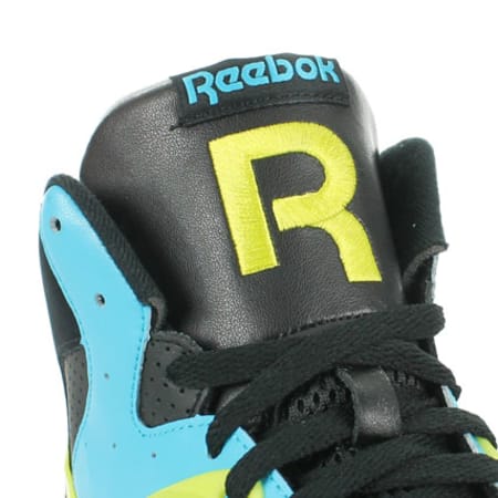 Reebok - Baskets Reebok Classic Jam Noir Bleu - LaBoutiqueOfficielle.com