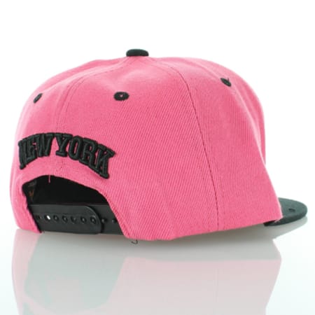 Bling Bling - Casquette Snapback Enfant Bling NY BL030 Rose Noir ...
