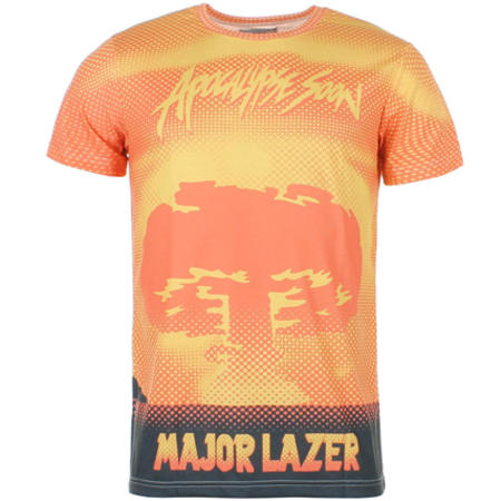 Major Lazer - Tee Shirt Major Lazer Apocalypse Soon ...