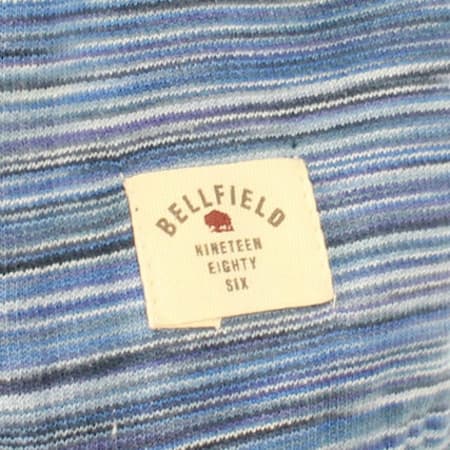 Bellfield - Sweat Crewneck Bellfield B Wasaga B Blue ...