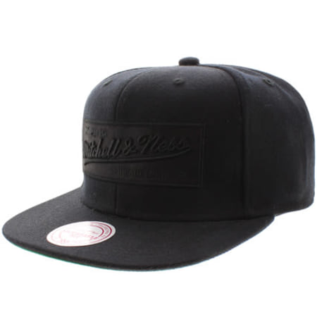 Mitchell and Ness - Casquette Snapback Mitchell And Ness Label Noir - LaBoutiqueOfficielle.com