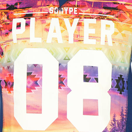 Classic Series - Sweat Crewneck So Hype Player 08 Bleu Marine - Ryses