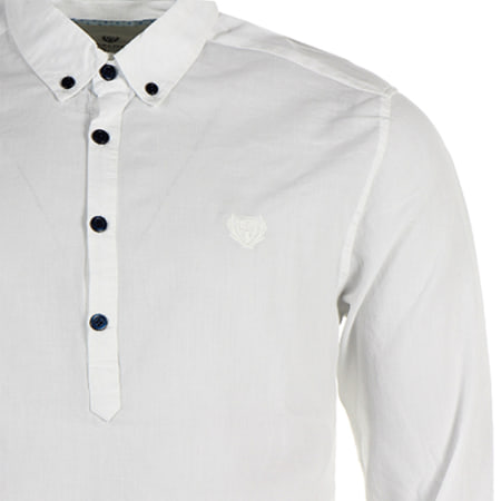 Benson And Cherry - Chemise Laios Blanc - LaBoutiqueOfficielle.com