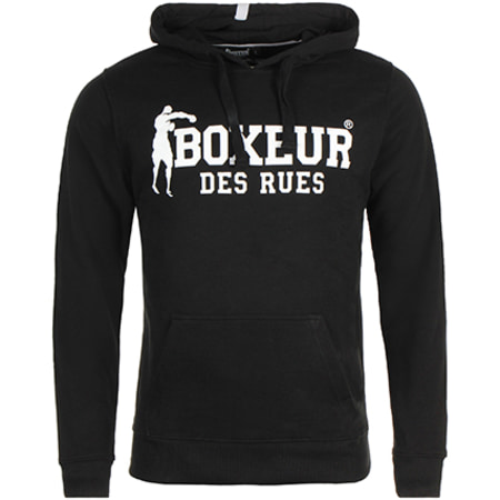 Boxeur Des Rues - Sweat Capuche 4559C Noir - LaBoutiqueOfficielle.com
